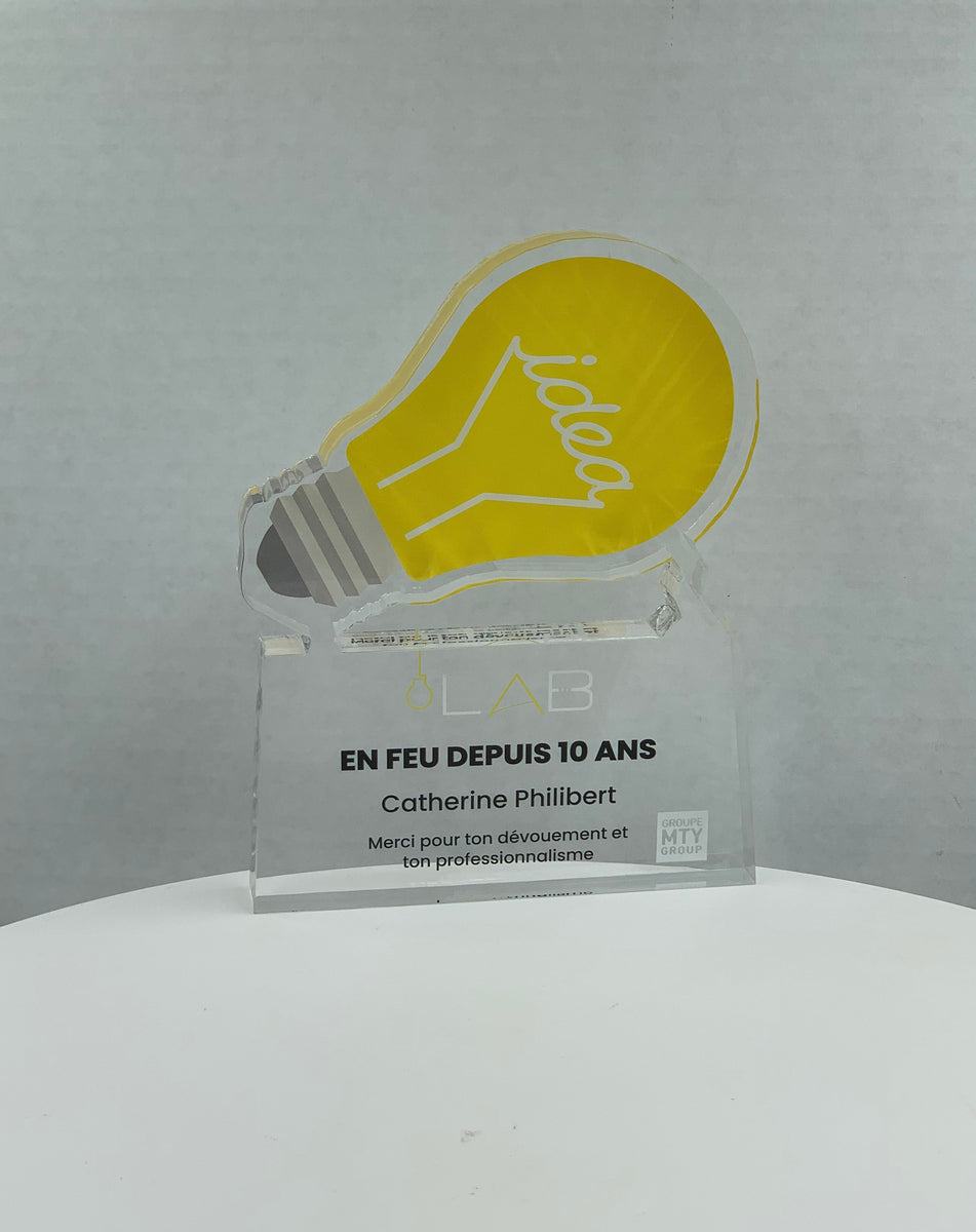 Light Bulb Trophy, Innovator Award, Ideation Award, Patent Award, STEM ...