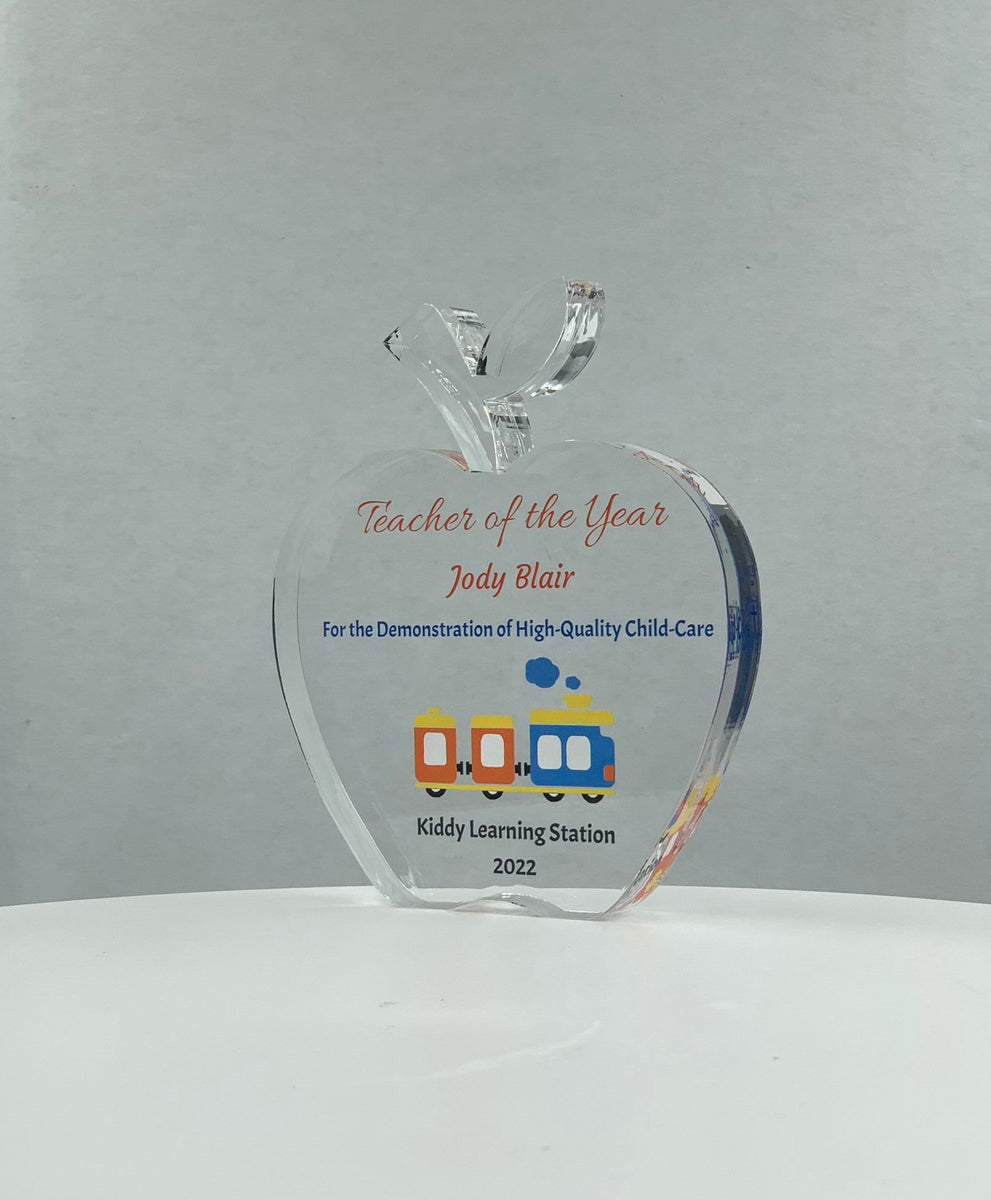 Apple Trophy / Teacher Award / Student Award / Education Trophy ...