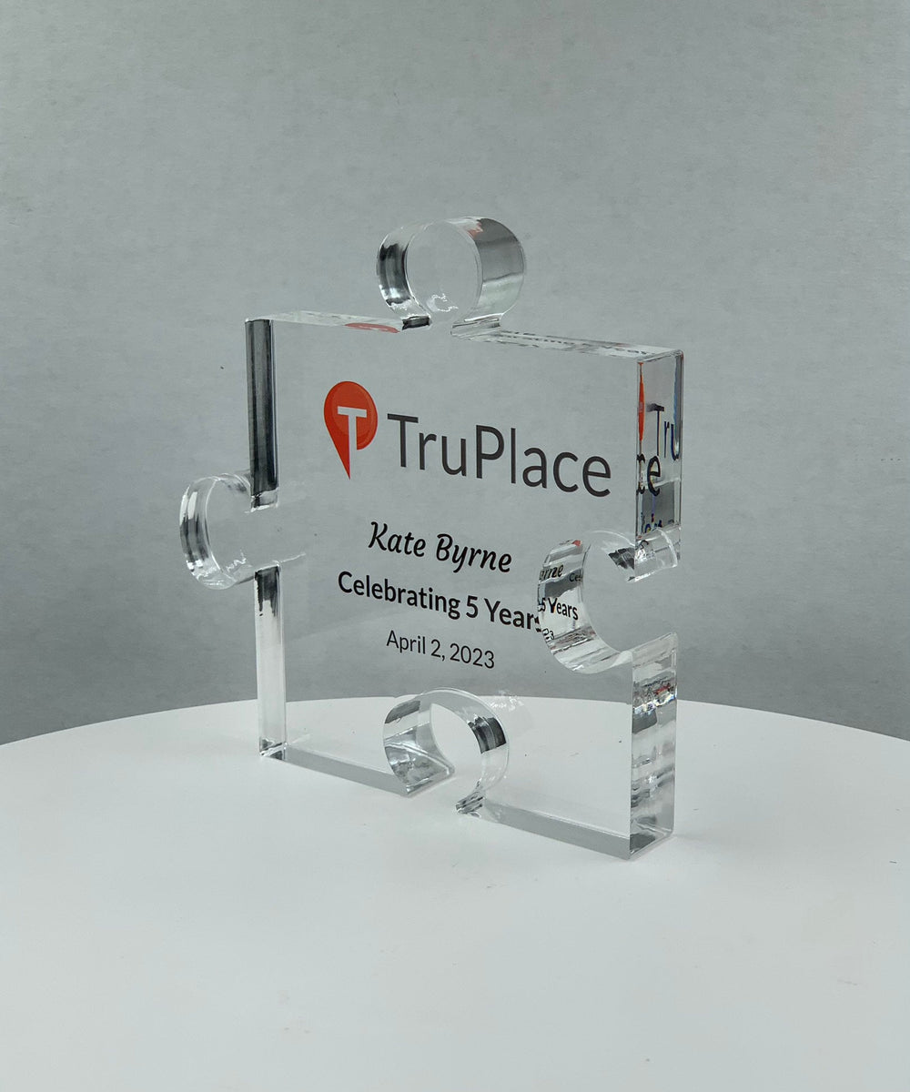 Puzzle Trophy, Stackable Award, Education Trophy, Math Gift, Graduation ...