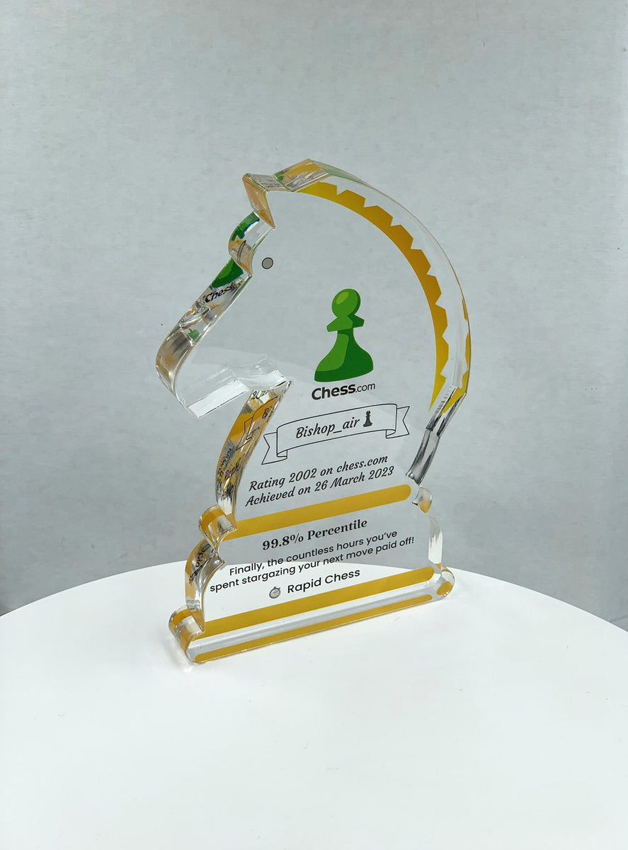 Knight Award, Chess Trophy, Equestrian Award, Stallion Trophy ...